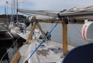 Unstepping and transporting a mast / trestles | YBW Forum