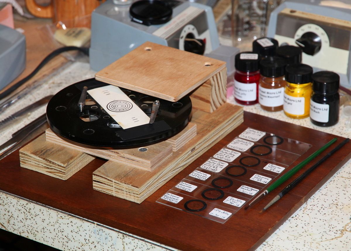 Preparing Diatom Strew Slides - Cloudy Days & Microscopes - Cloudy Nights