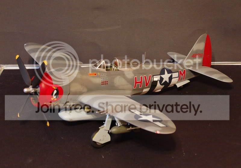 Hasegawa 1/32 P-47D Pengie IV finished - Ready for Inspection - Large ...