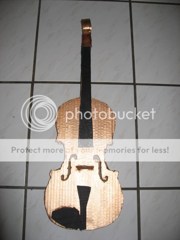 Cardboard violin - The Pegbox - Maestronet Forums