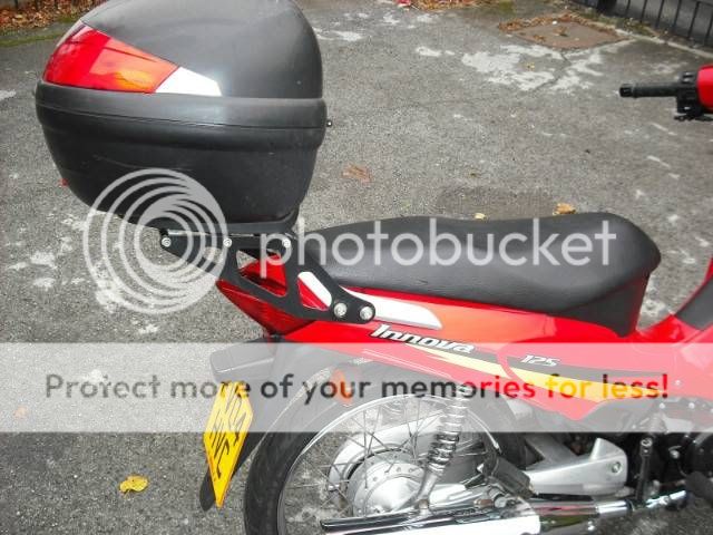 Innova rear rack and pannier rack. - C90Club.co.uk
